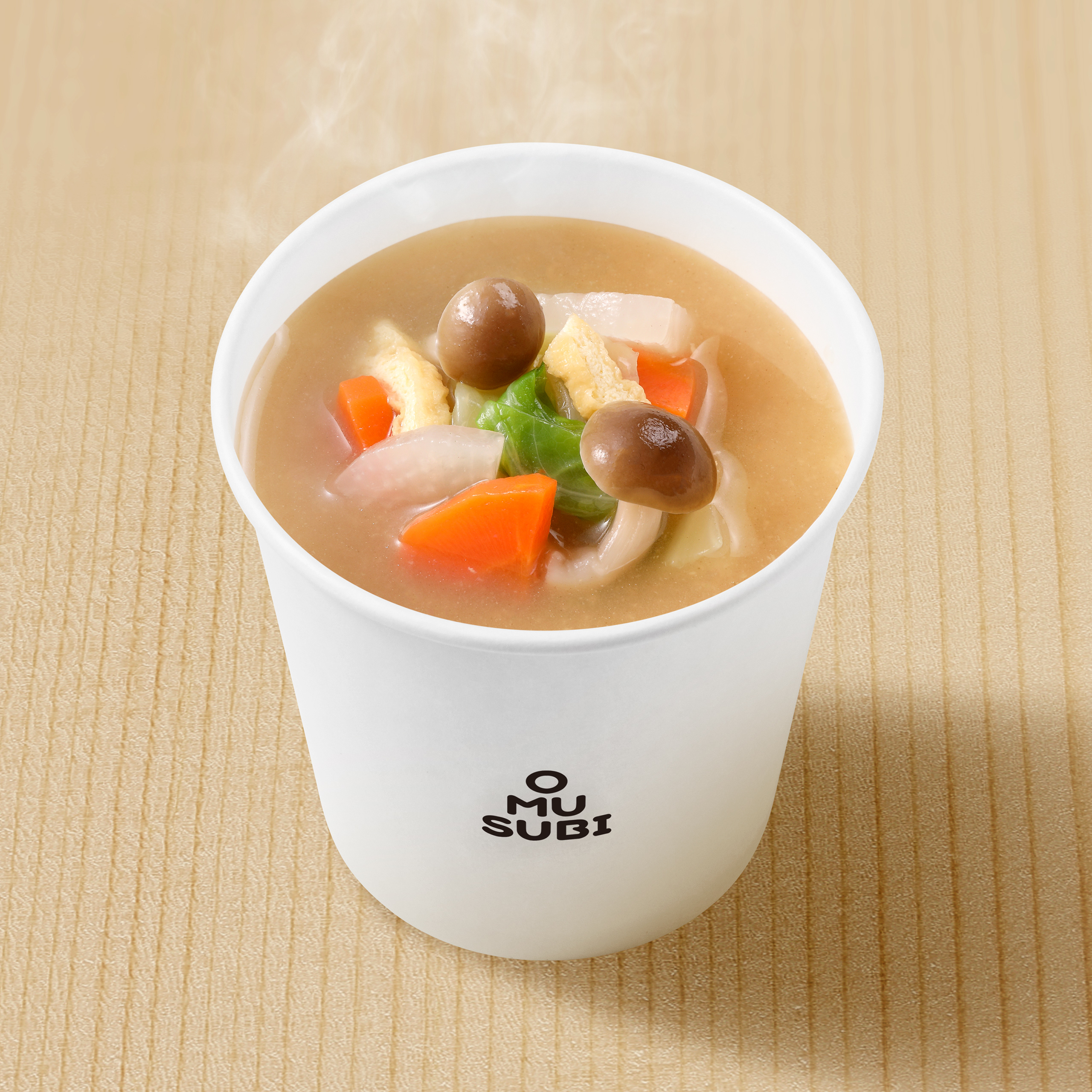 Veggie White Miso Soup - OMUSUBI