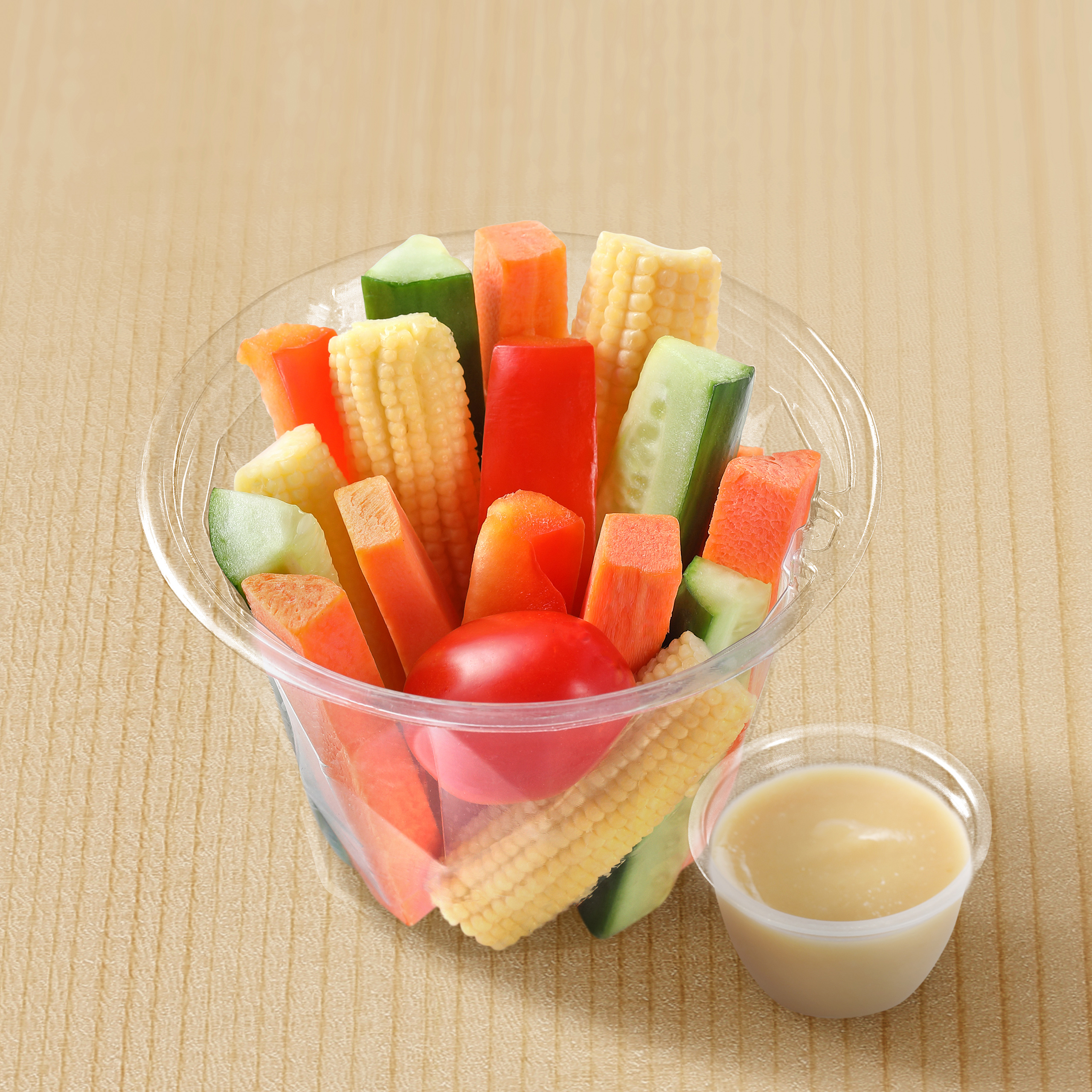 Vegetable Sticks with Miso Mayo - OMUSUBI